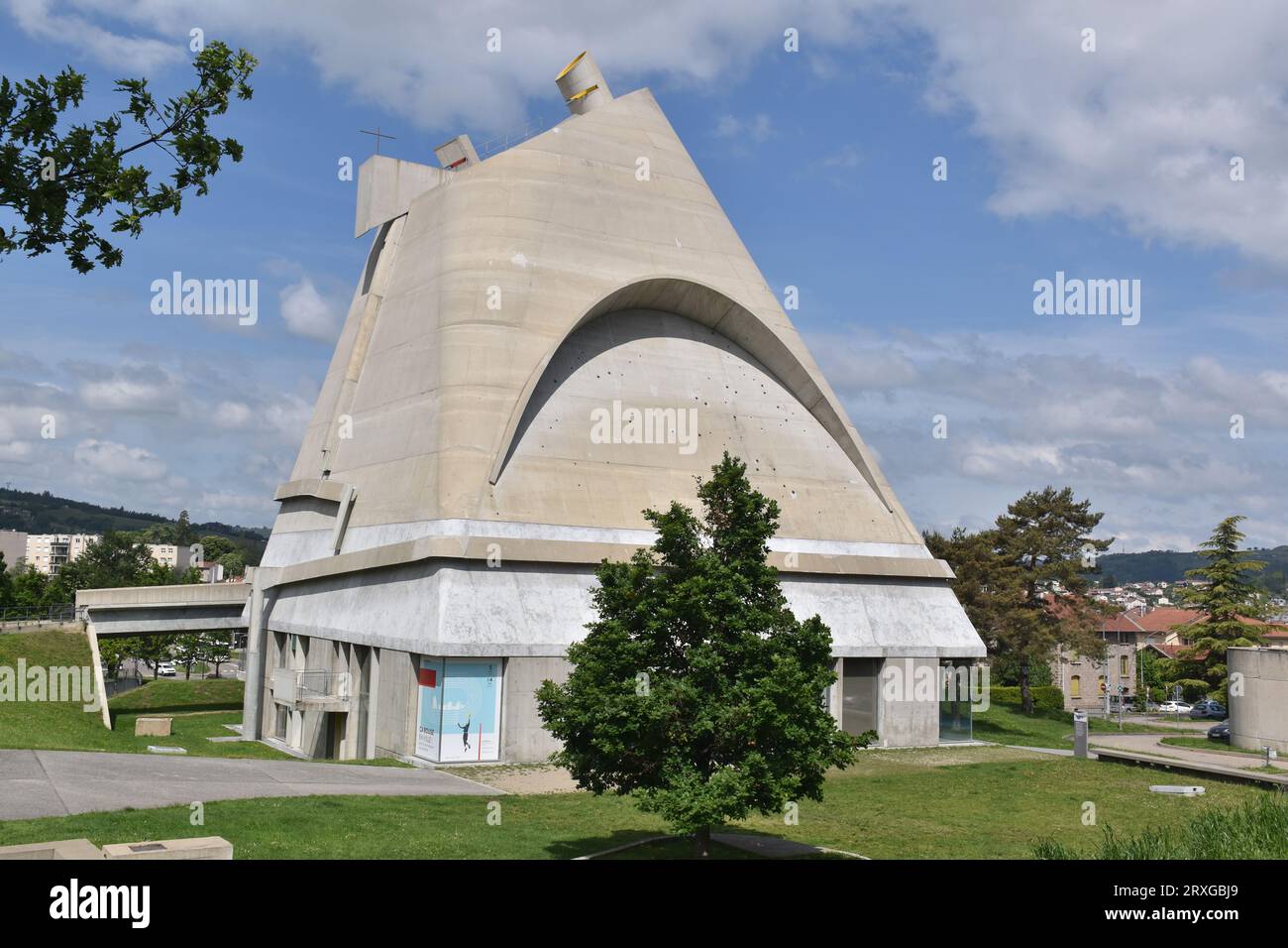 Church of St Pierre, now a cultural centre, Firminy, France, architects ...