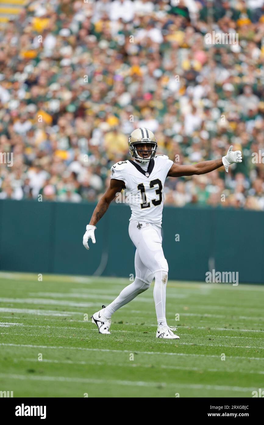 New Orleans Saints wide receiver Michael Thomas (13) during a NFL ...