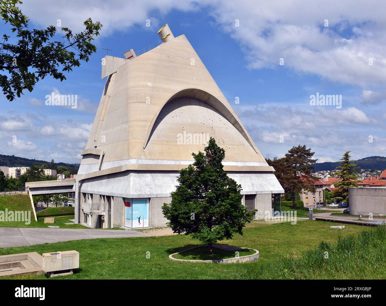 Church of St Pierre, now a cultural centre, Firminy, France, architects ...