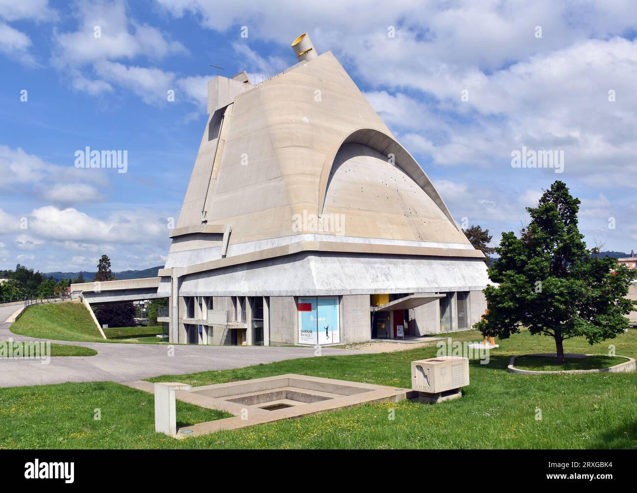 Church of St Pierre, now a cultural centre, Firminy, France, architects ...