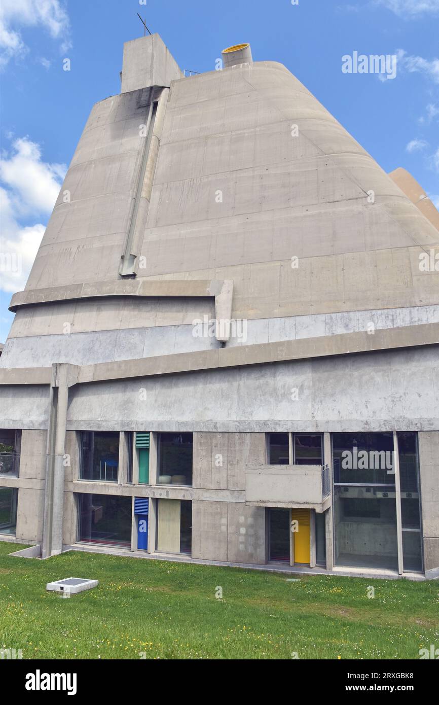 Church of St Pierre, now a cultural centre, Firminy, France, architects ...