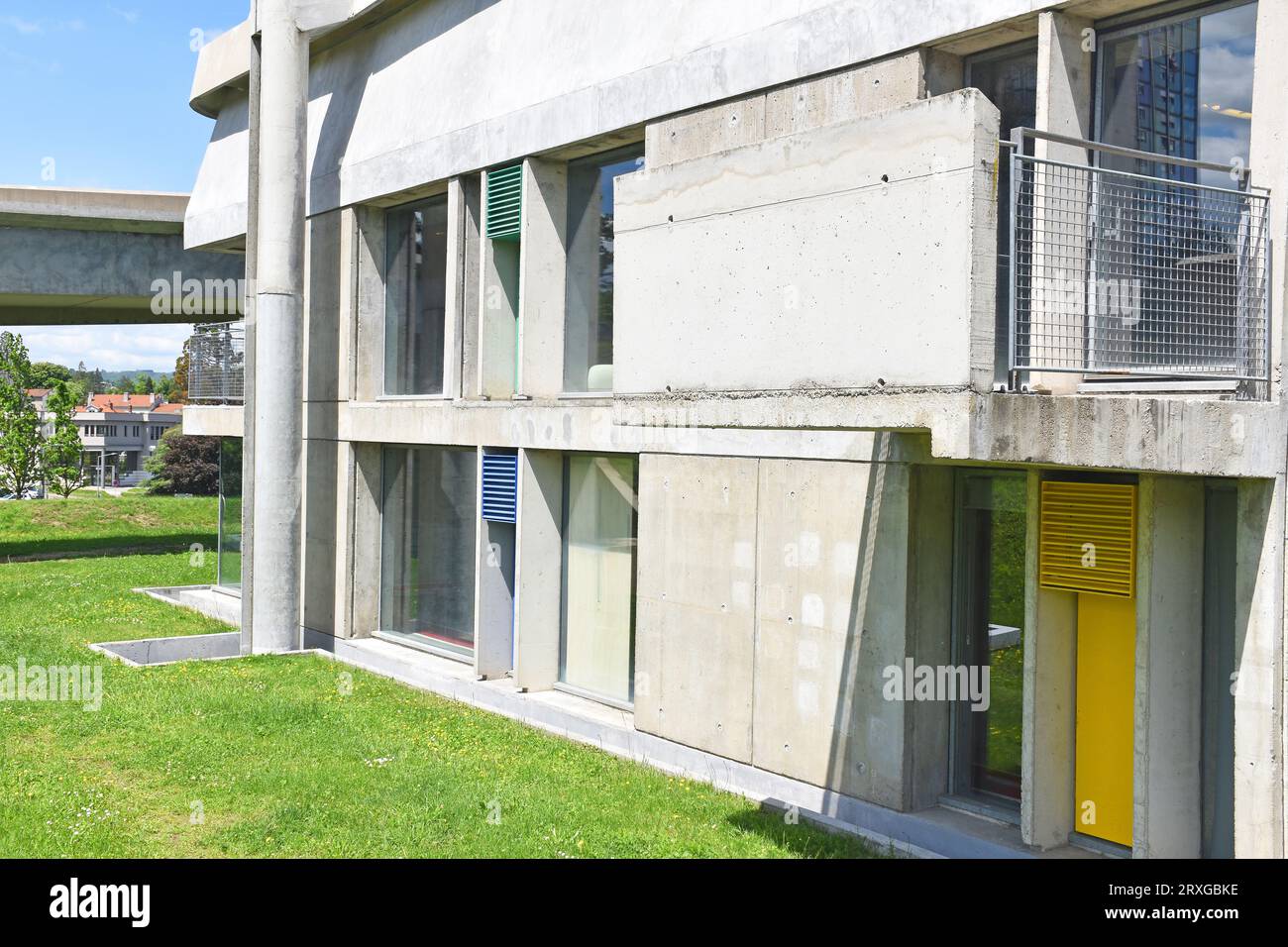 Church of St Pierre, now a cultural centre, Firminy, France, architects ...