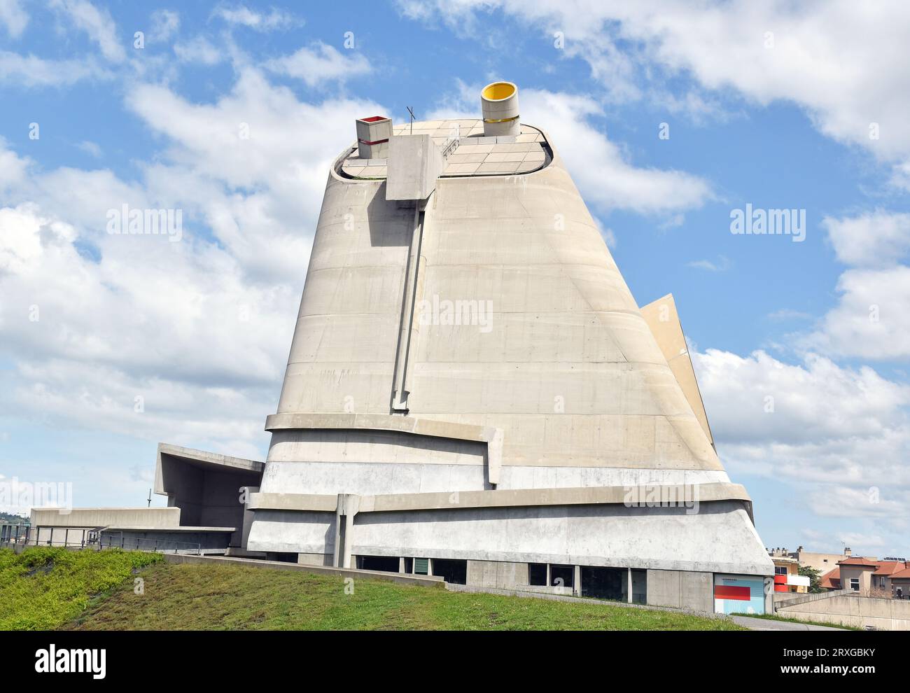 Church of St Pierre, now a cultural centre, Firminy, France, architects ...