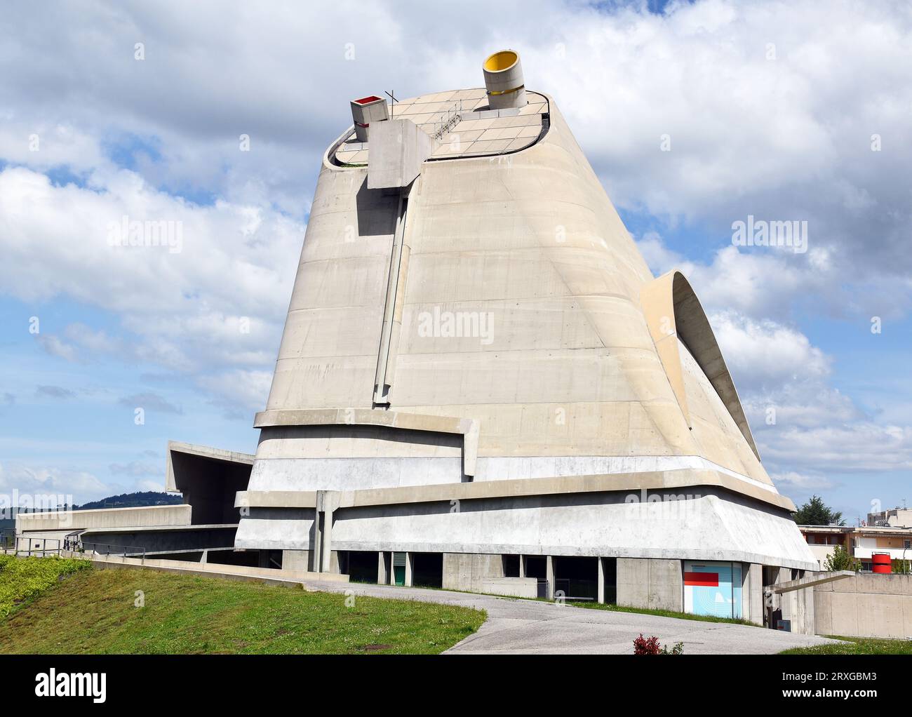 Church of St Pierre, now a cultural centre, Firminy, France, architects ...