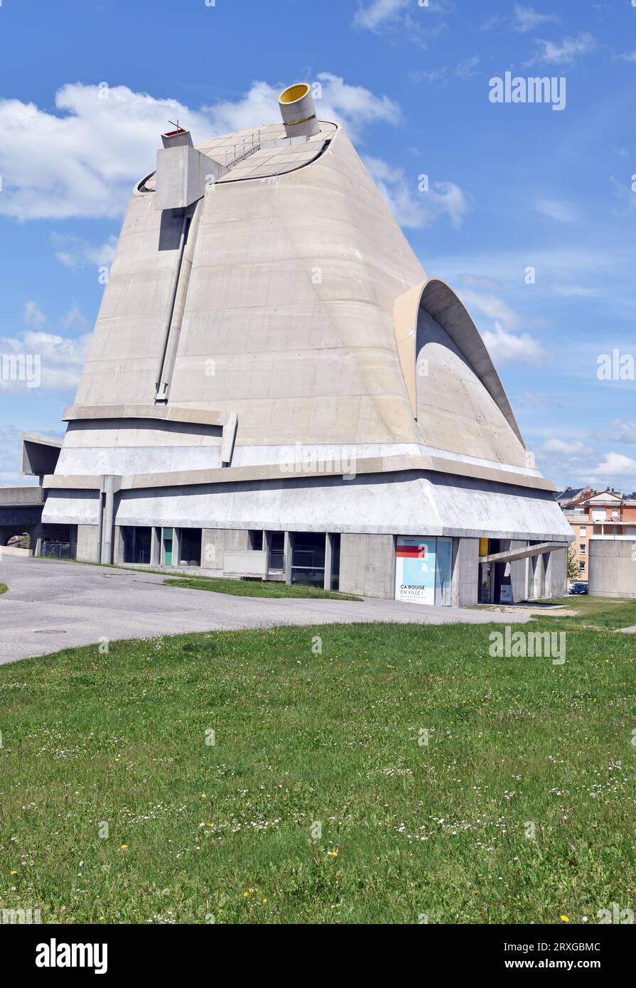 Church of St Pierre, now a cultural centre, Firminy, France, architects ...