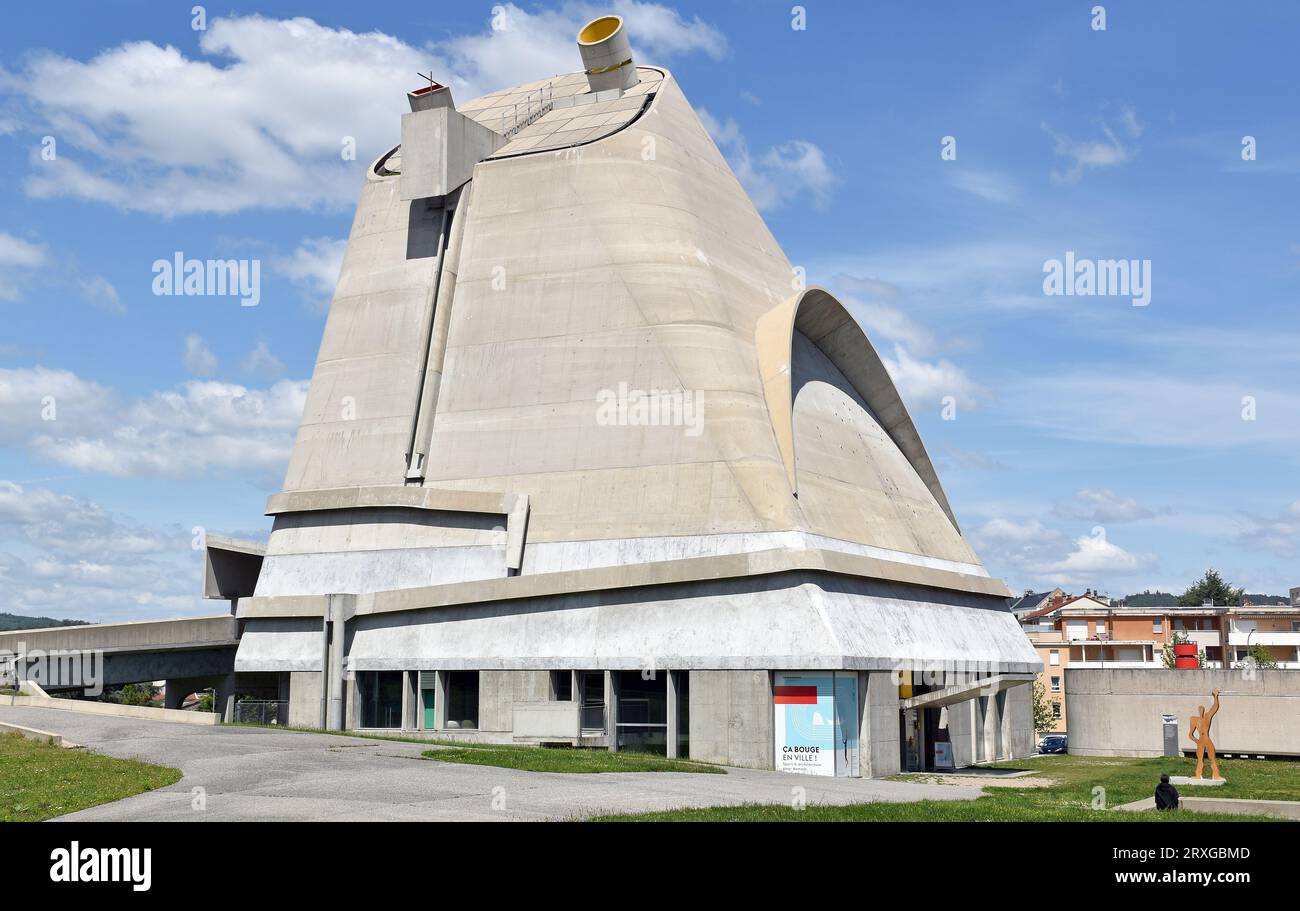Church of St Pierre, now a cultural centre, Firminy, France, architects ...