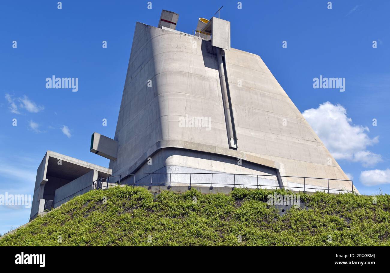 Church of St Pierre, now a cultural centre, Firminy, France, architects ...