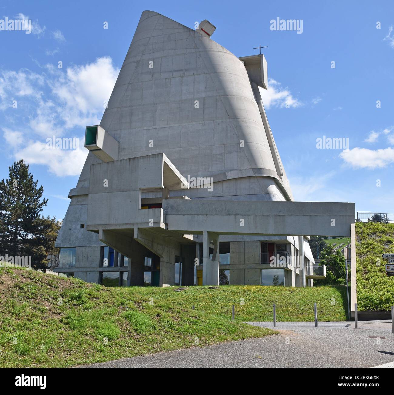 Church of St Pierre, now a cultural centre, Firminy, France, architects ...