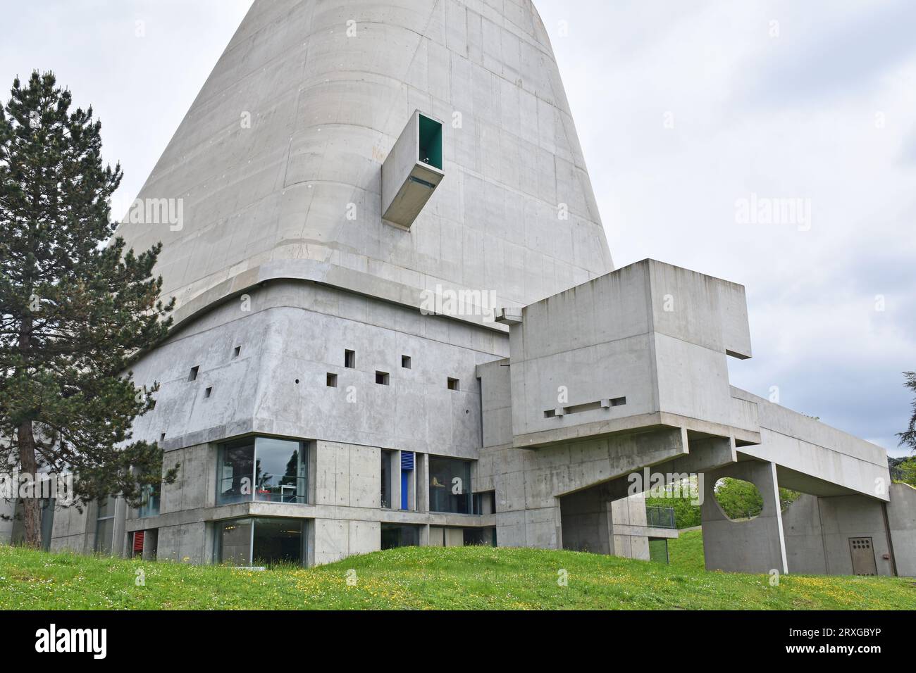 Church of St Pierre, now a cultural centre, Firminy, France, architects ...