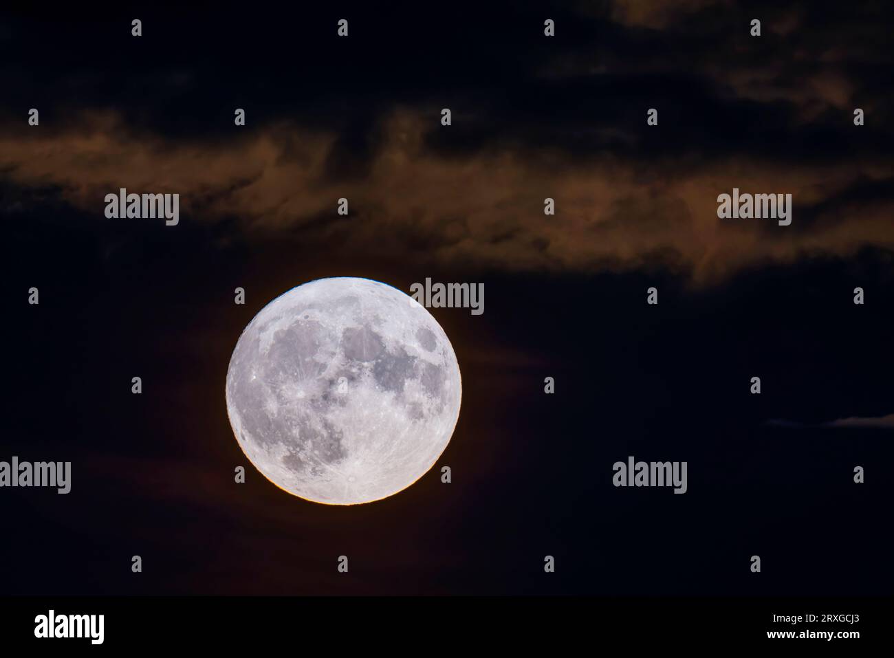 Supermoon, full moon that nearly coincides with perigee, the closest ...
