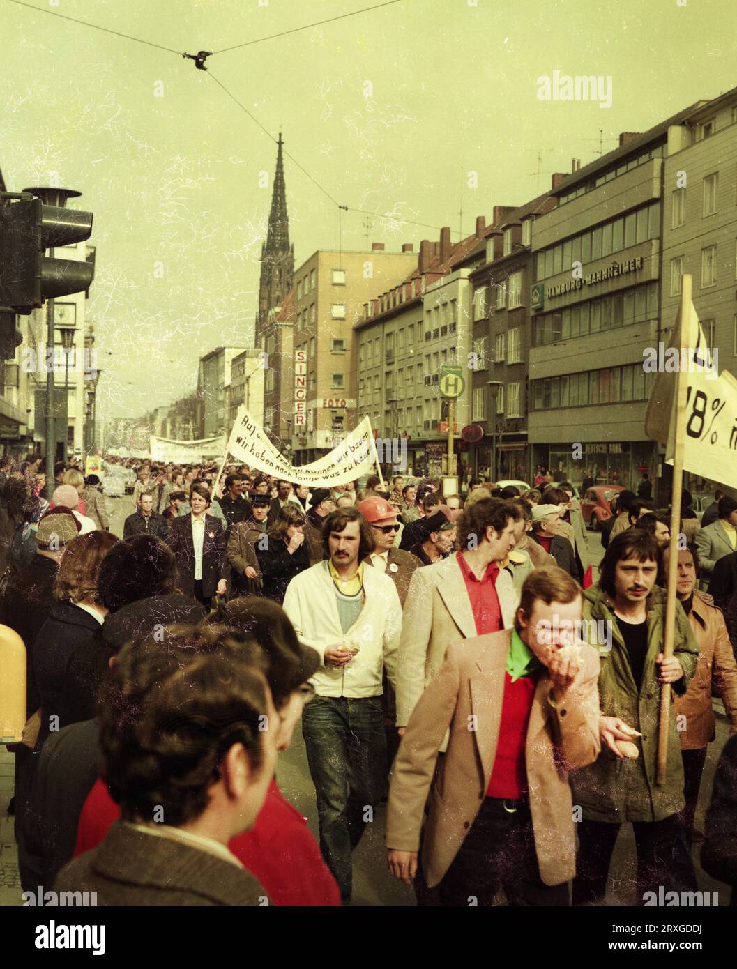 DEU, Germany: The historical colour photos from the times of the 70s ...