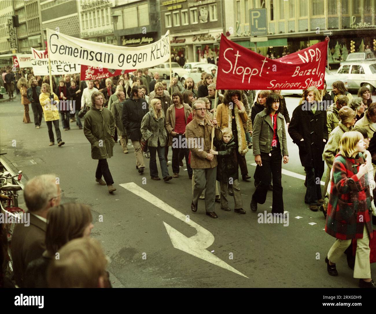 DEU, Germany: The historical colour photos from the times of the 1970s ...