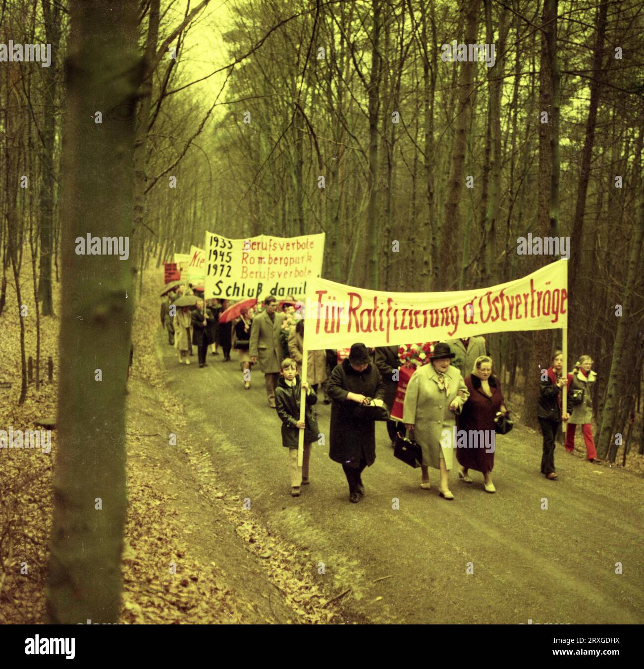 DEU, Germany: The historical colour photos from the times of the 1970s ...