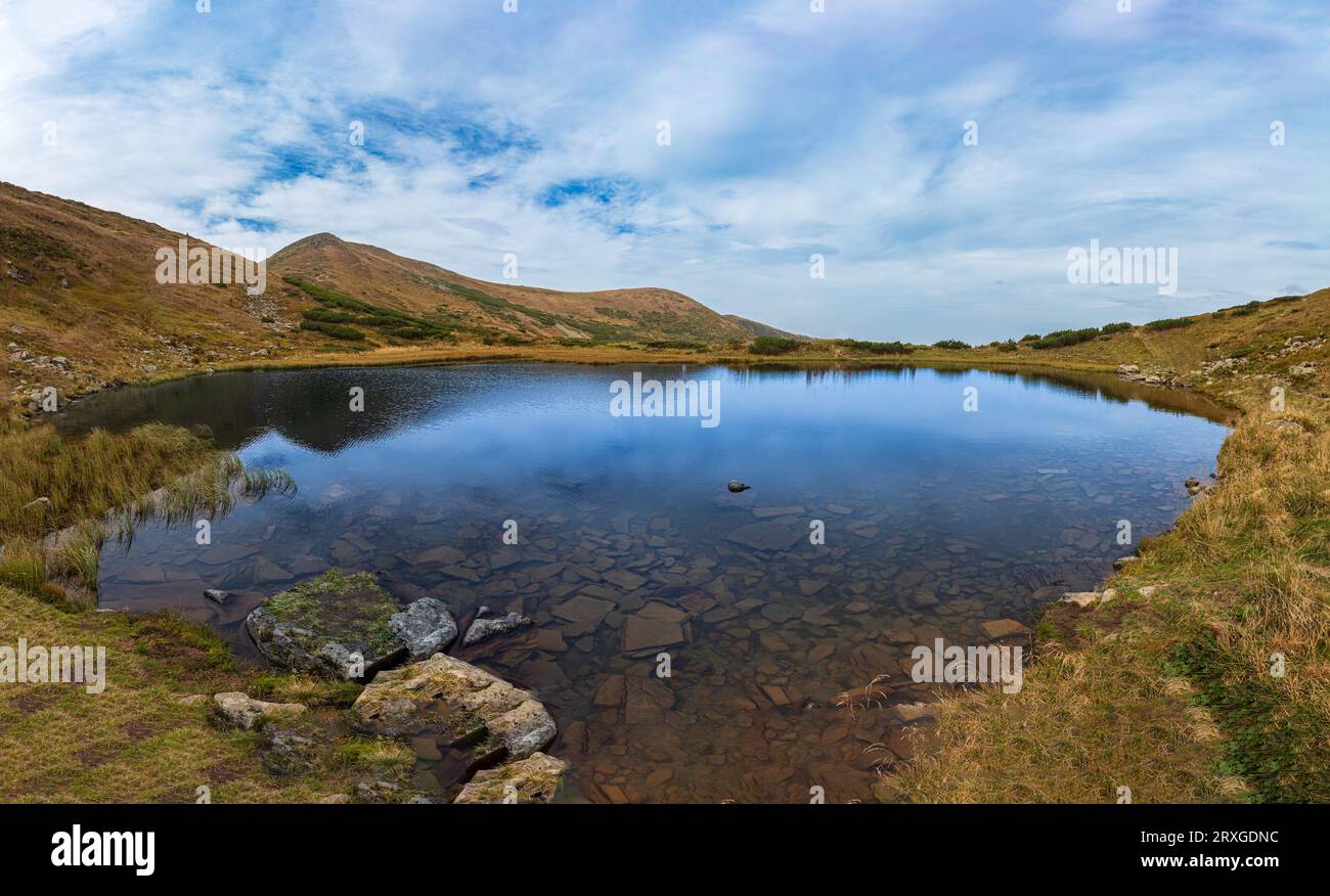 Lake Nesamovyte - one of the highest alpine lakes in the Ukrainian ...