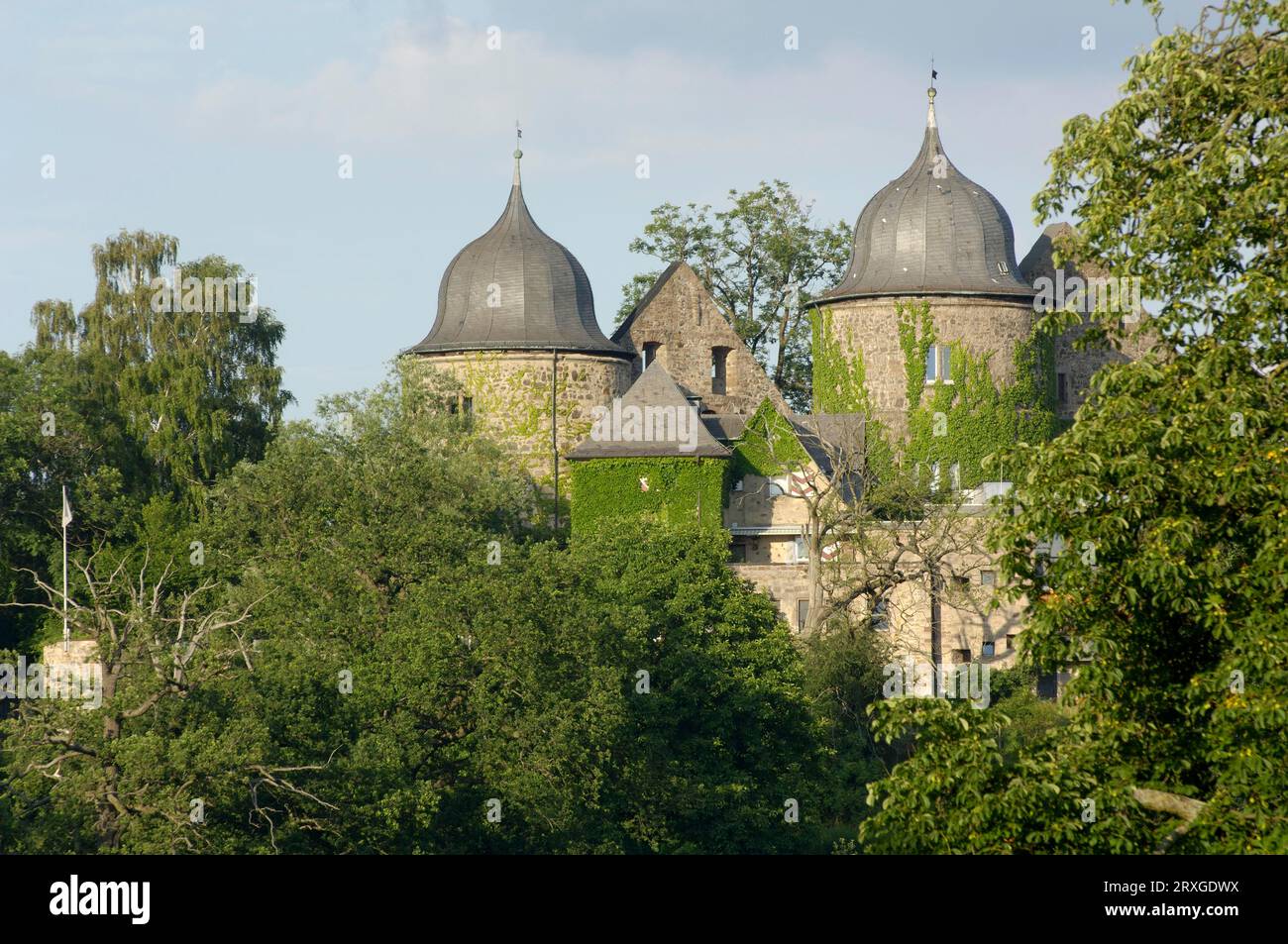 Sleeping Beauty Castle, Sababurg Castle, Germany Stock Photo - Alamy