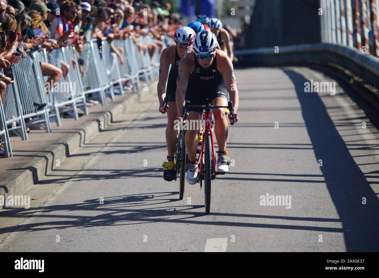 Pontevedra, Spain, 24th September, 2023: British triathlete, Sophie ...