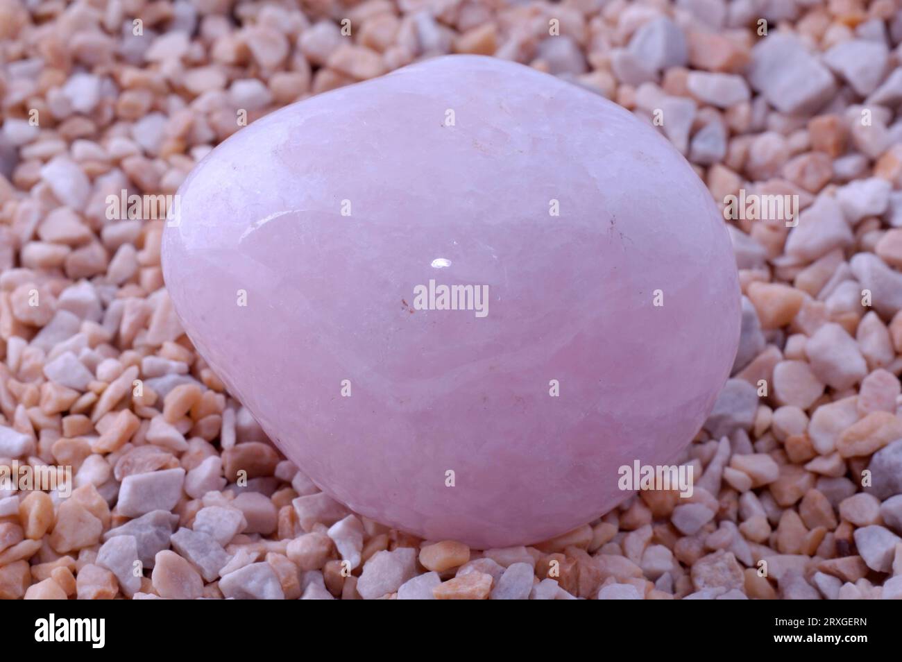 Rose Quartz, Semi-Precious Stone, Quartz, Esotericism Stock Photo - Alamy
