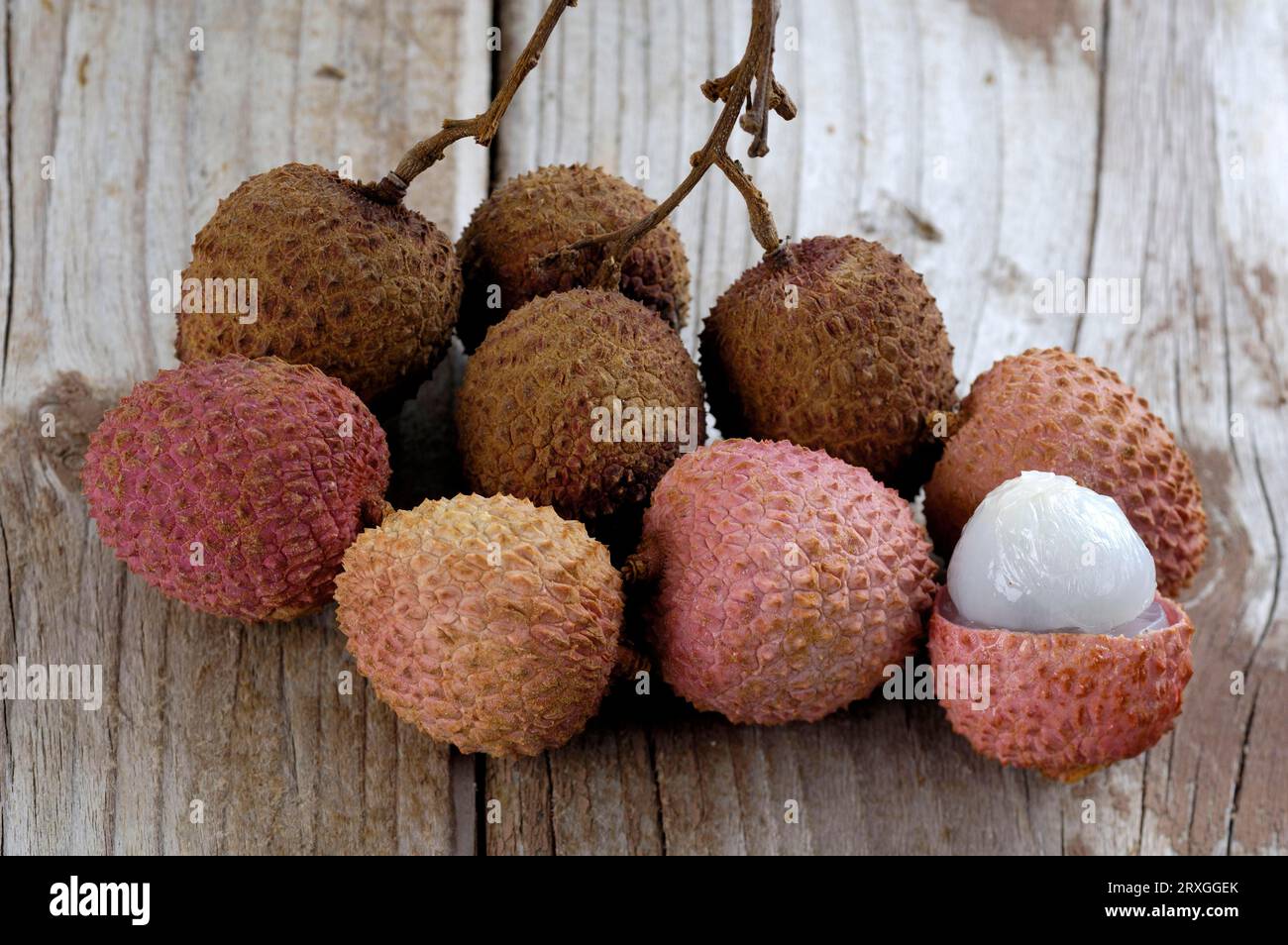 Lychee-Fruit (Litchi chinensis Stock Photo - Alamy