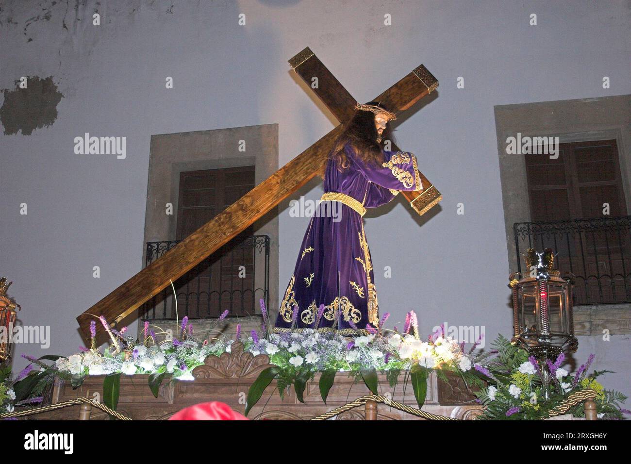 Jesus statue, Easter procession, Trujillo, Estremadura, Spain, Christ ...