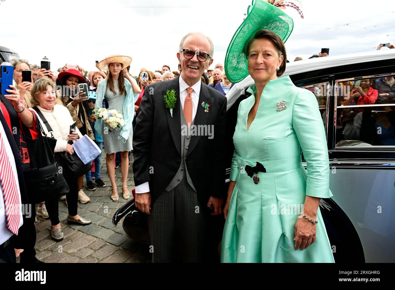 Alexander Prinz von Sachsen Herzog zu Sachsen und Gisela Prinzessin von ...