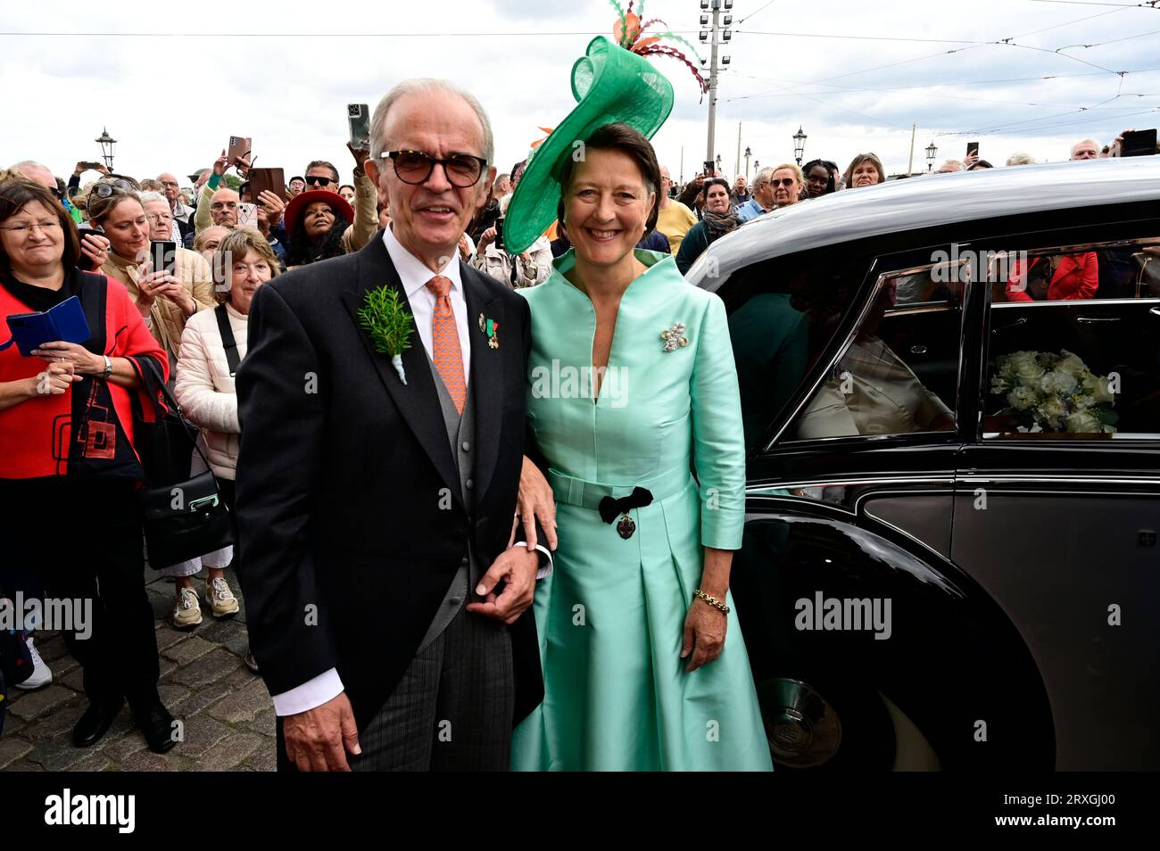 Alexander Prinz von Sachsen Herzog zu Sachsen und Gisela Prinzessin von ...