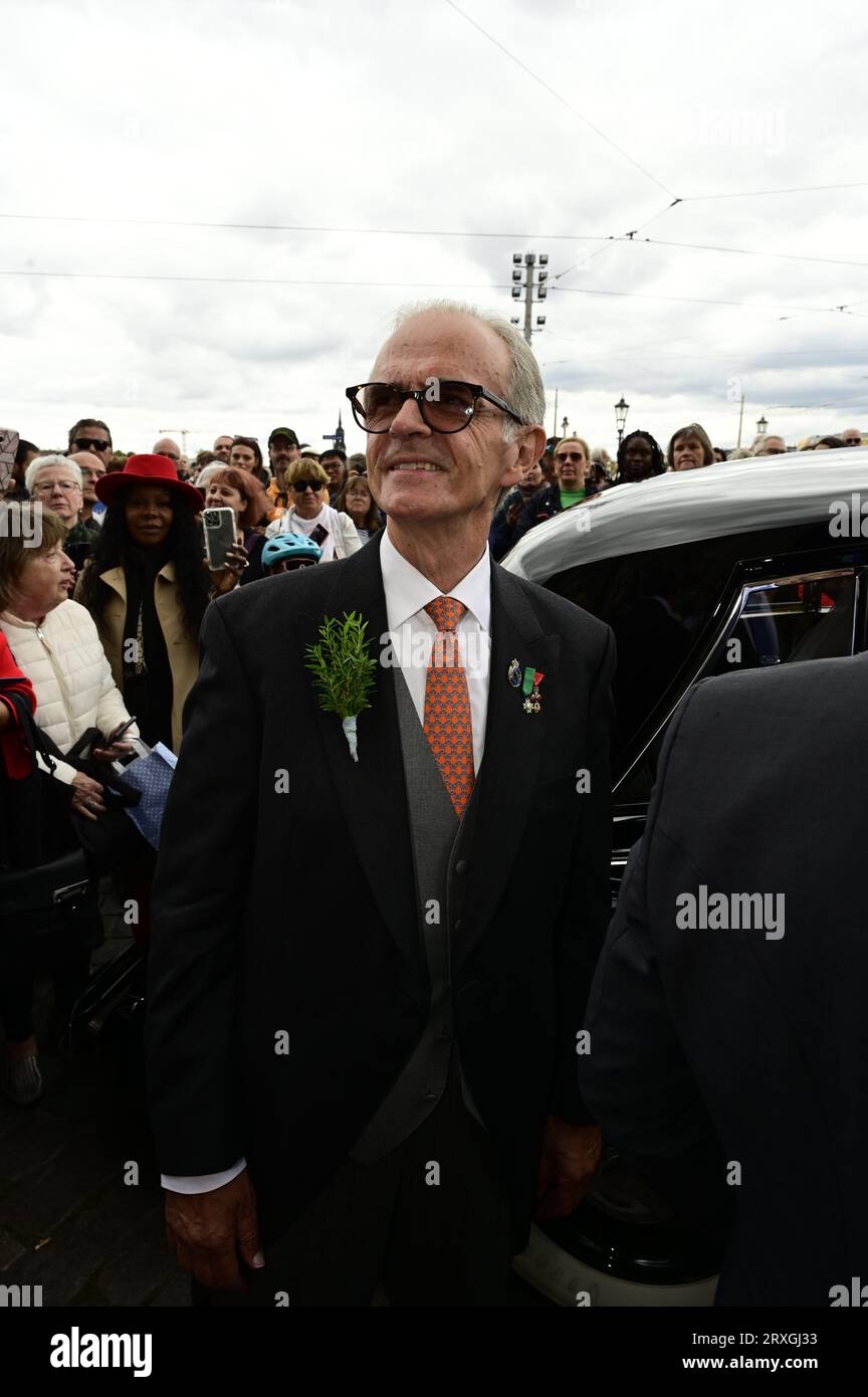 Alexander Prinz von Sachsen Herzog zu Sachsen bei der Ankunft zur ...
