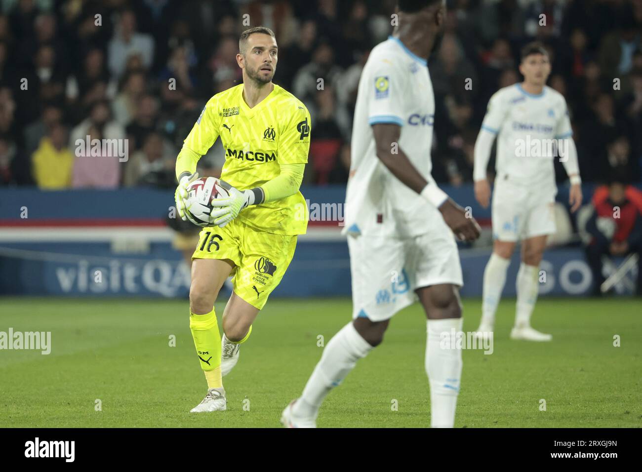 Marseille goalkeeper Pau Lopez during the French championship Ligue 1 ...