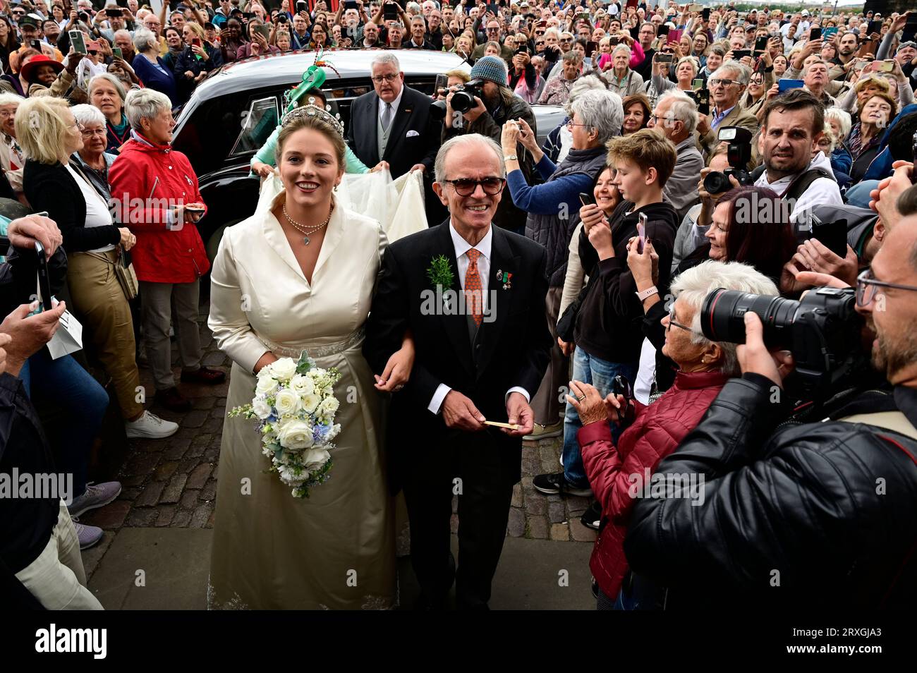 Alexander Prinz von Sachsen Herzog zu Sachsen und Maria Teresita ...