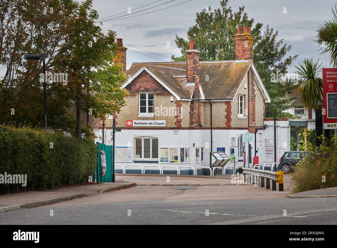 Rail station at Burnham on Crouch, Essex, England Stock Photo - Alamy