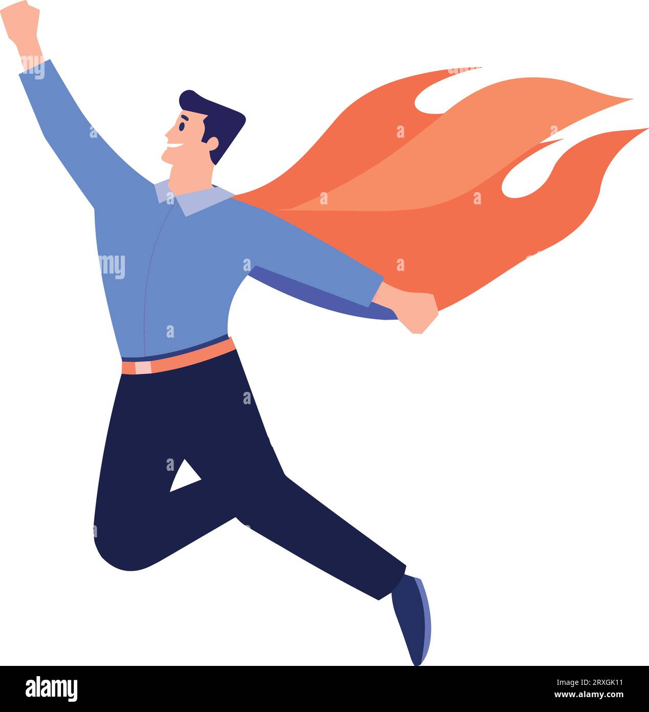 Male courage Stock Vector Images - Alamy