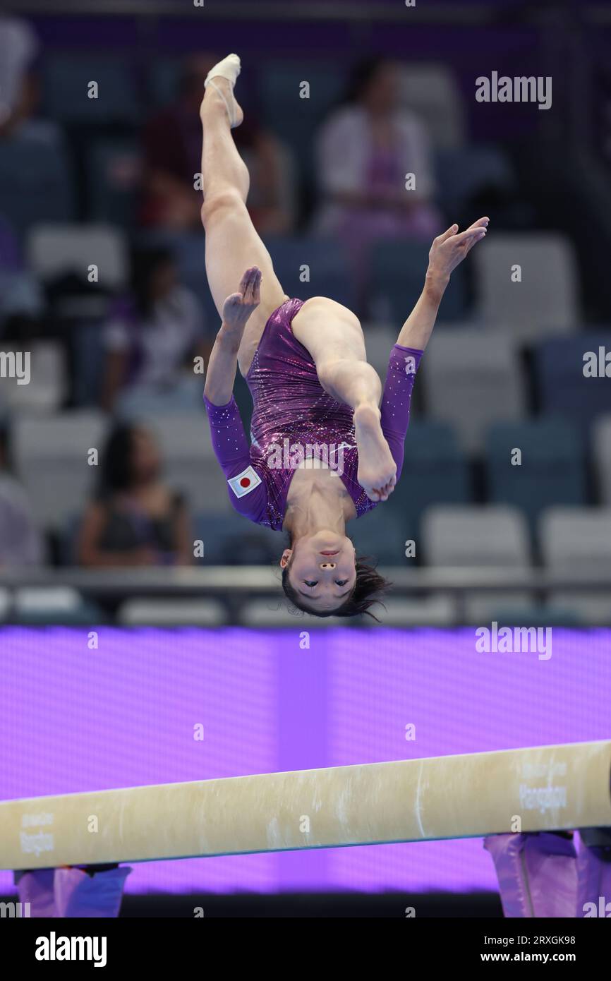 Hangzhou, China's Zhejiang Province. 25th Sep, 2023. Okamura Mana of ...