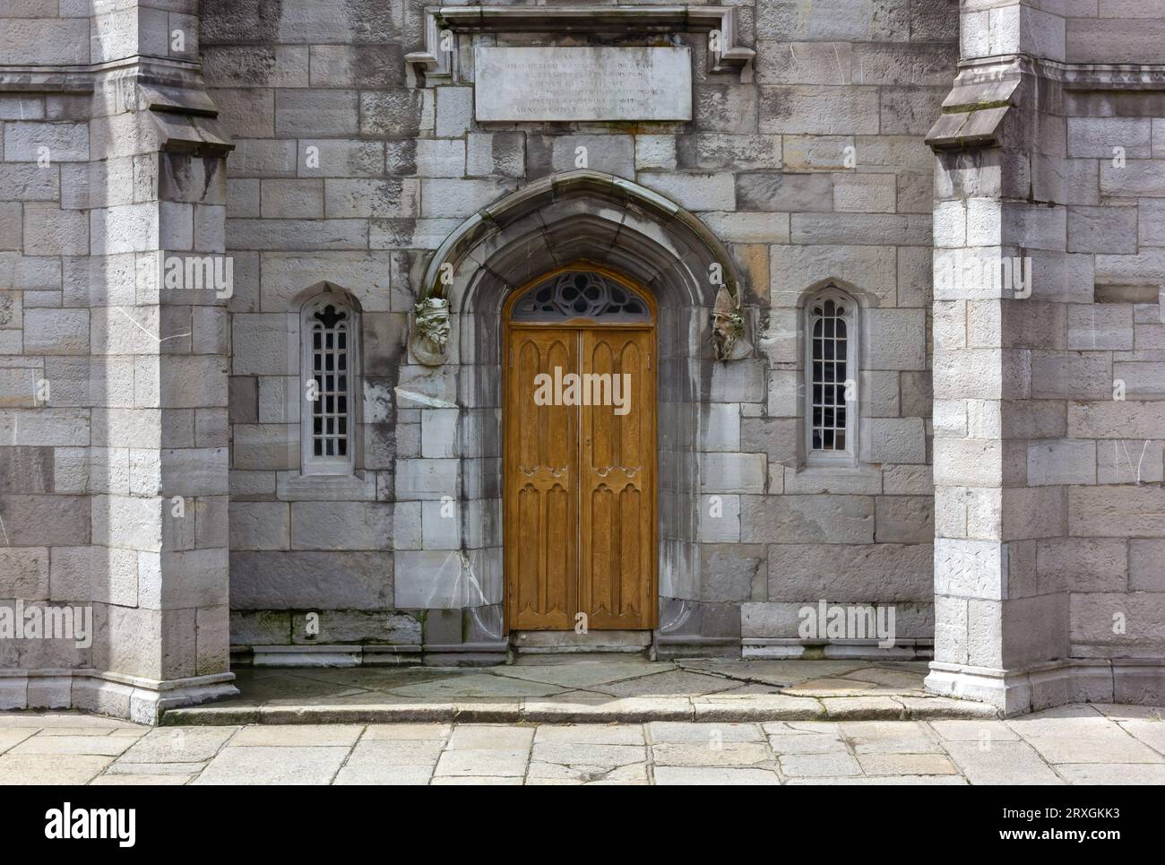 Entrance to the Chapel Royal at the Dublin Castle Stock Photo - Alamy