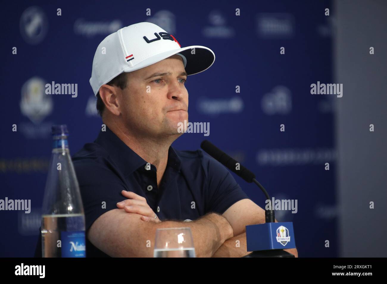 Rome, Italy. 25th Sep, 2023. ROME, Italy - 25.09.2023: USA's Captain ...