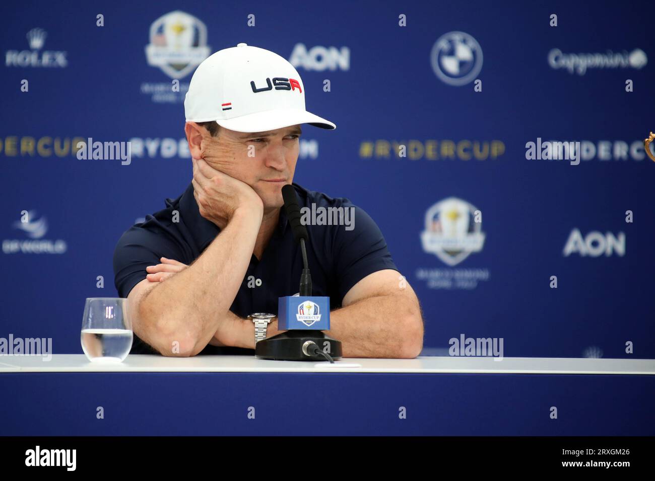 Rome, Italy. 25th Sep, 2023. ROME, Italy - 25.09.2023: USA's Captain ...