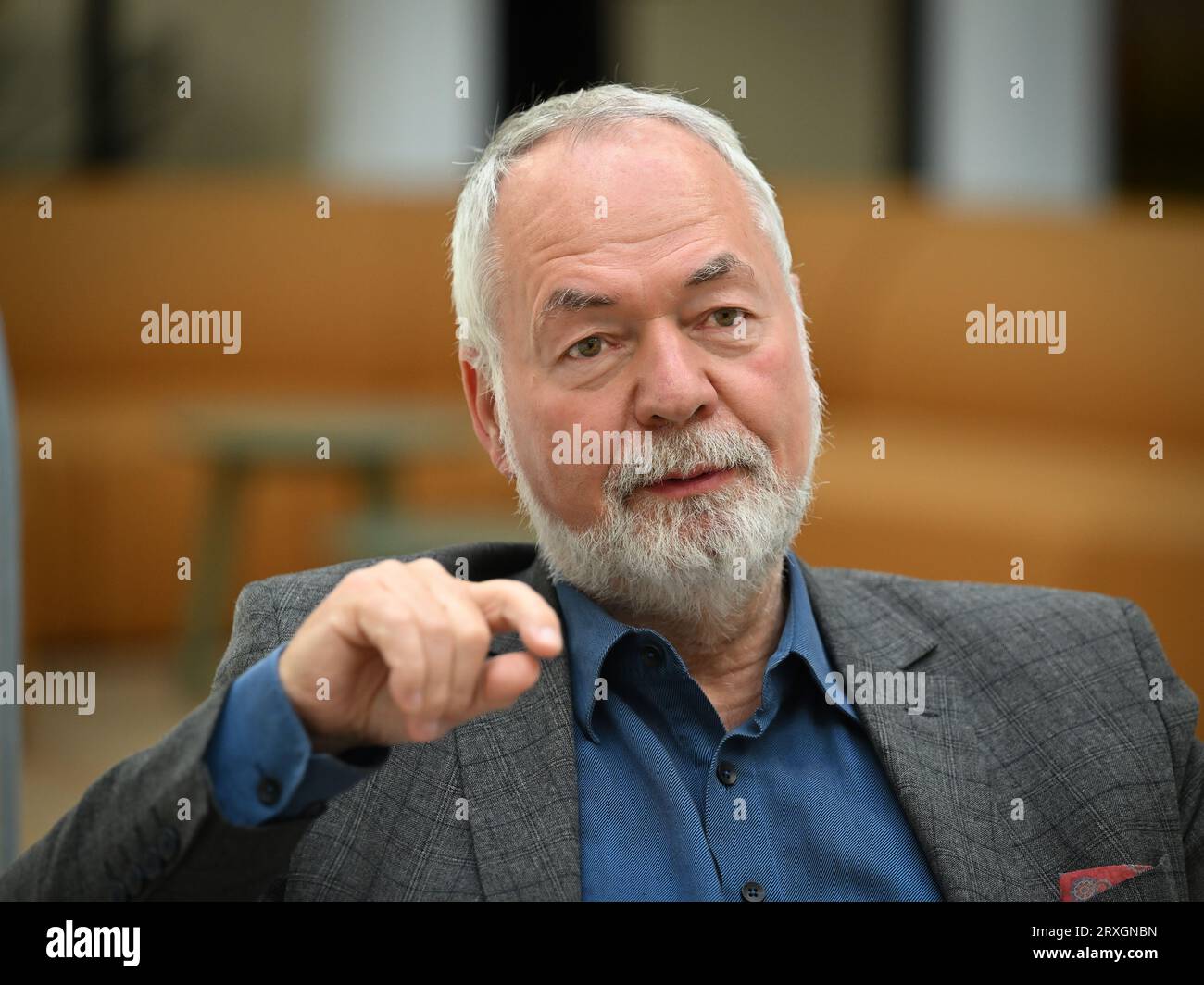 Berlin, Germany. 25th Sep, 2023. Markus Meckel, former SPD politician ...