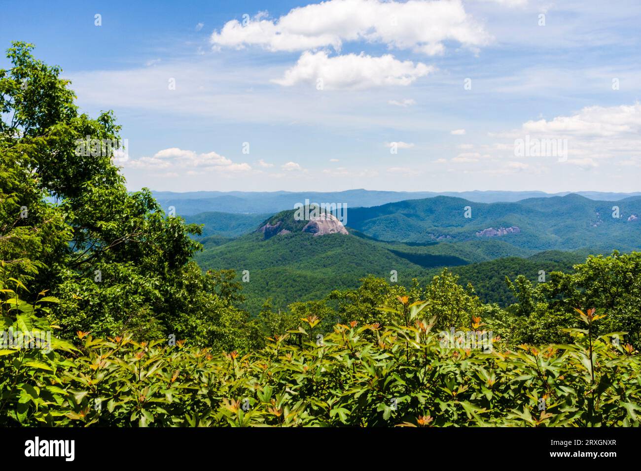 View from The Blue Ridge Parkway scenic highway. The Blue Ridge Parkway ...