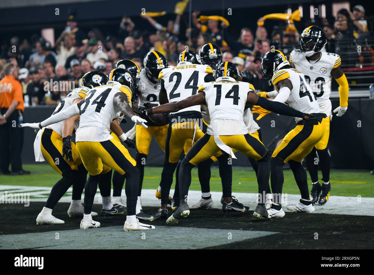 Las Vegas, Nevada, USA. 24th Sep, 2023. September 24th, 2023 Pittsburgh ...