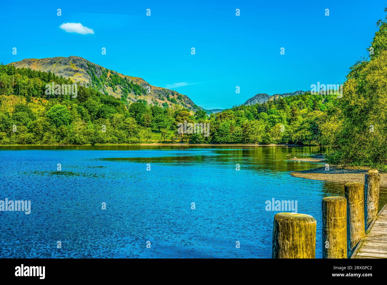 Coniston Water, Lake District, National Park, Cumbria, England, UK ...