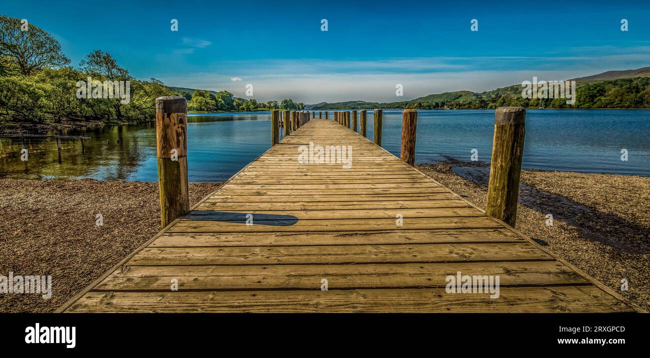 Coniston Water, Lake District, National Park, Cumbria, England, UK ...