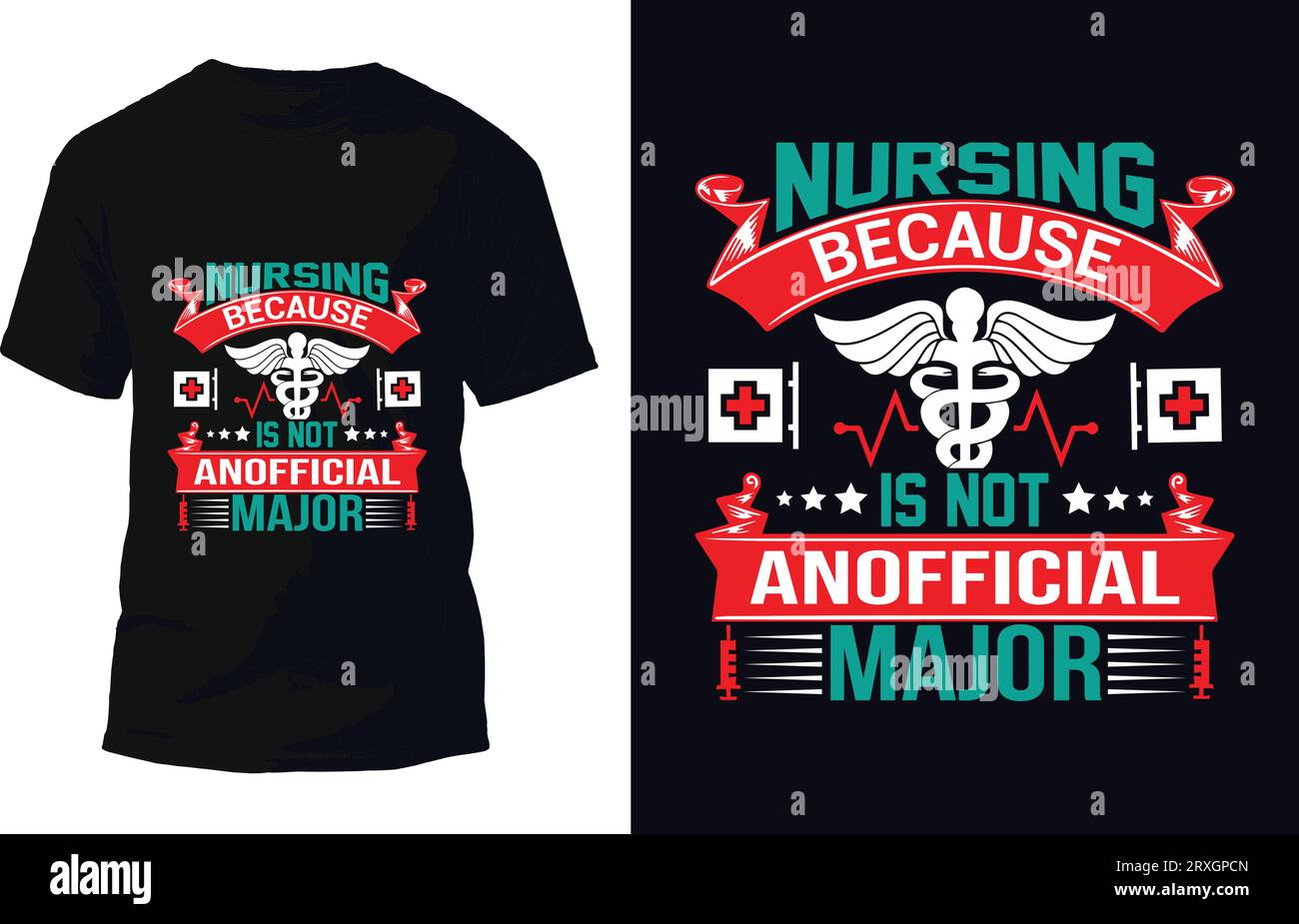 Nurse T Shirt Design Vector Stock Vector Image & Art - Alamy