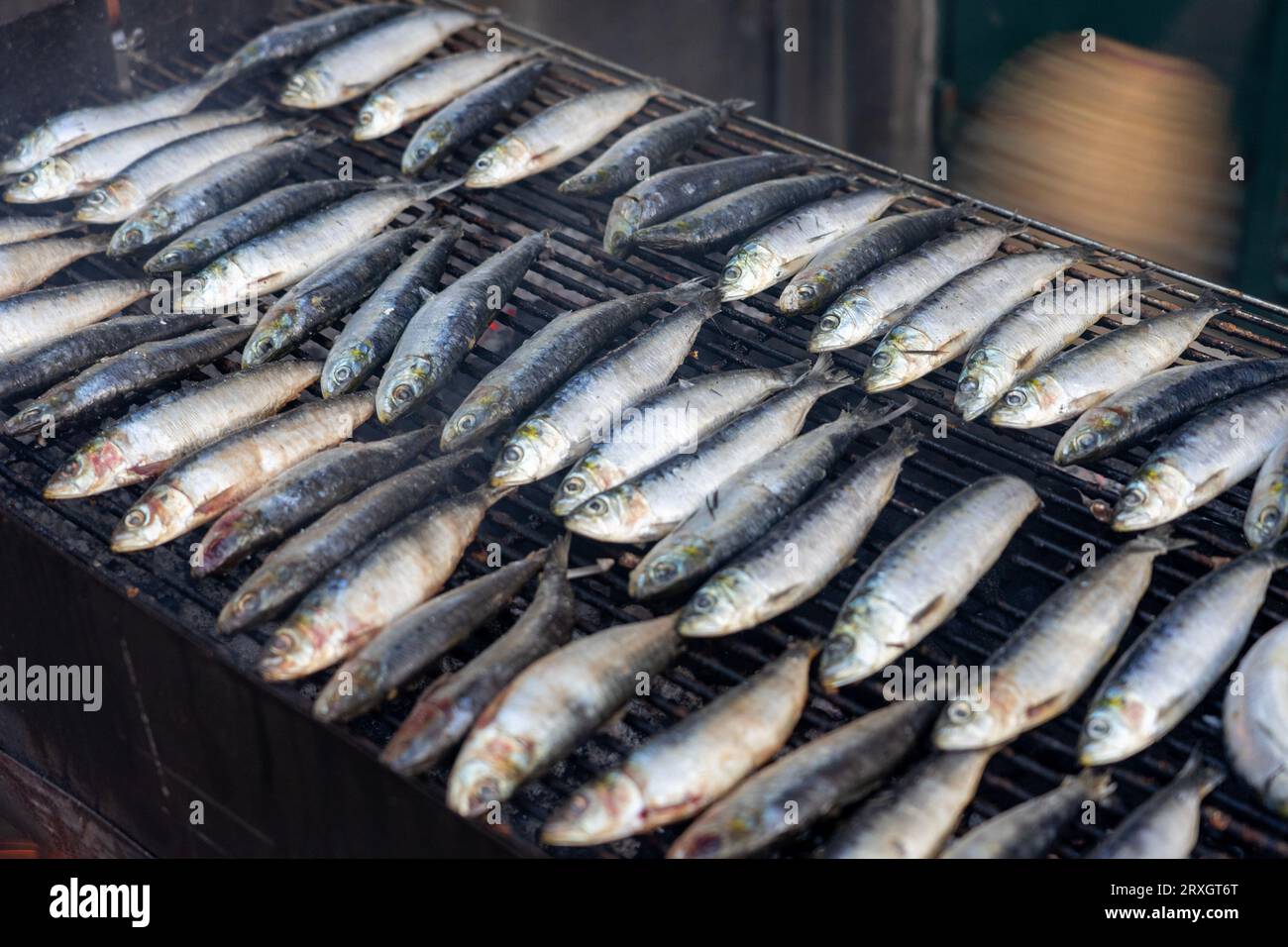 Bbq sardines hi-res stock photography and images - Alamy