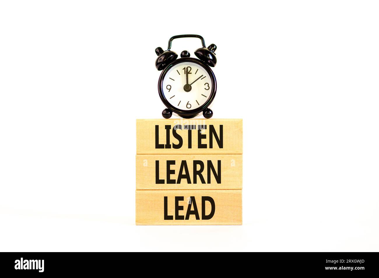Listen learn lead symbol. Concept word Listen Learn Lead on beautiful ...