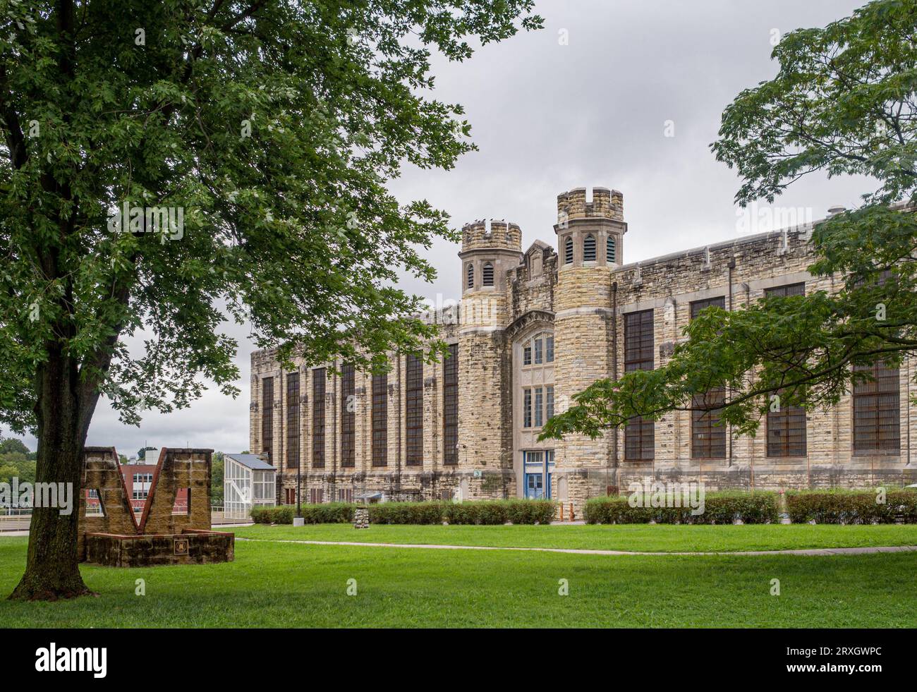 Exterior Of Missouri State Penitentiary In Jefferson City Missouri