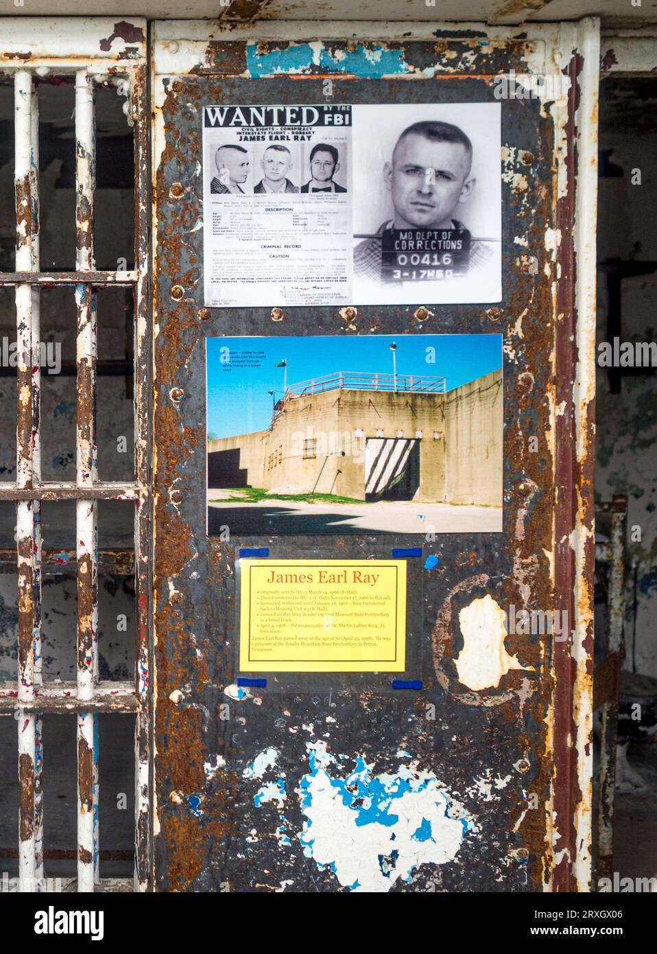 James earl ray prison hi-res stock photography and images - Alamy