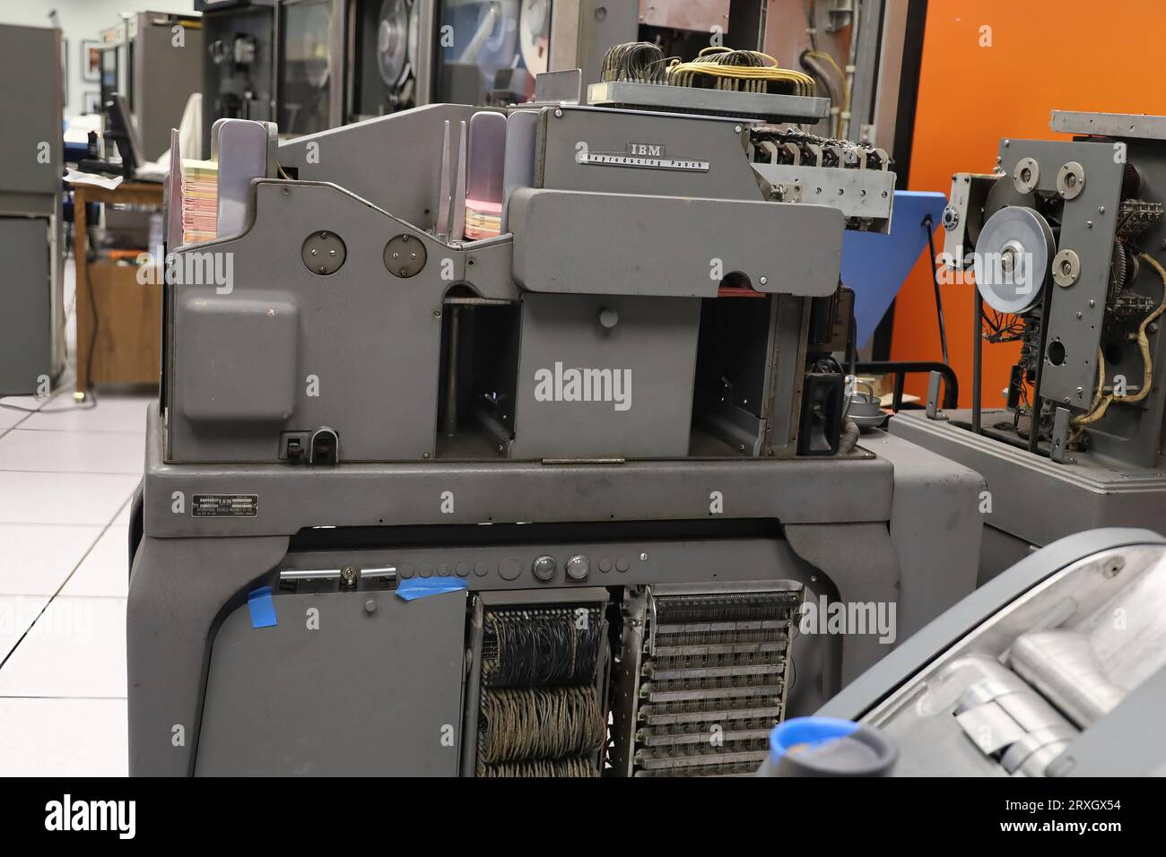 3-3-2022: Mountain VIew, California: IBM machines, Computer science ...