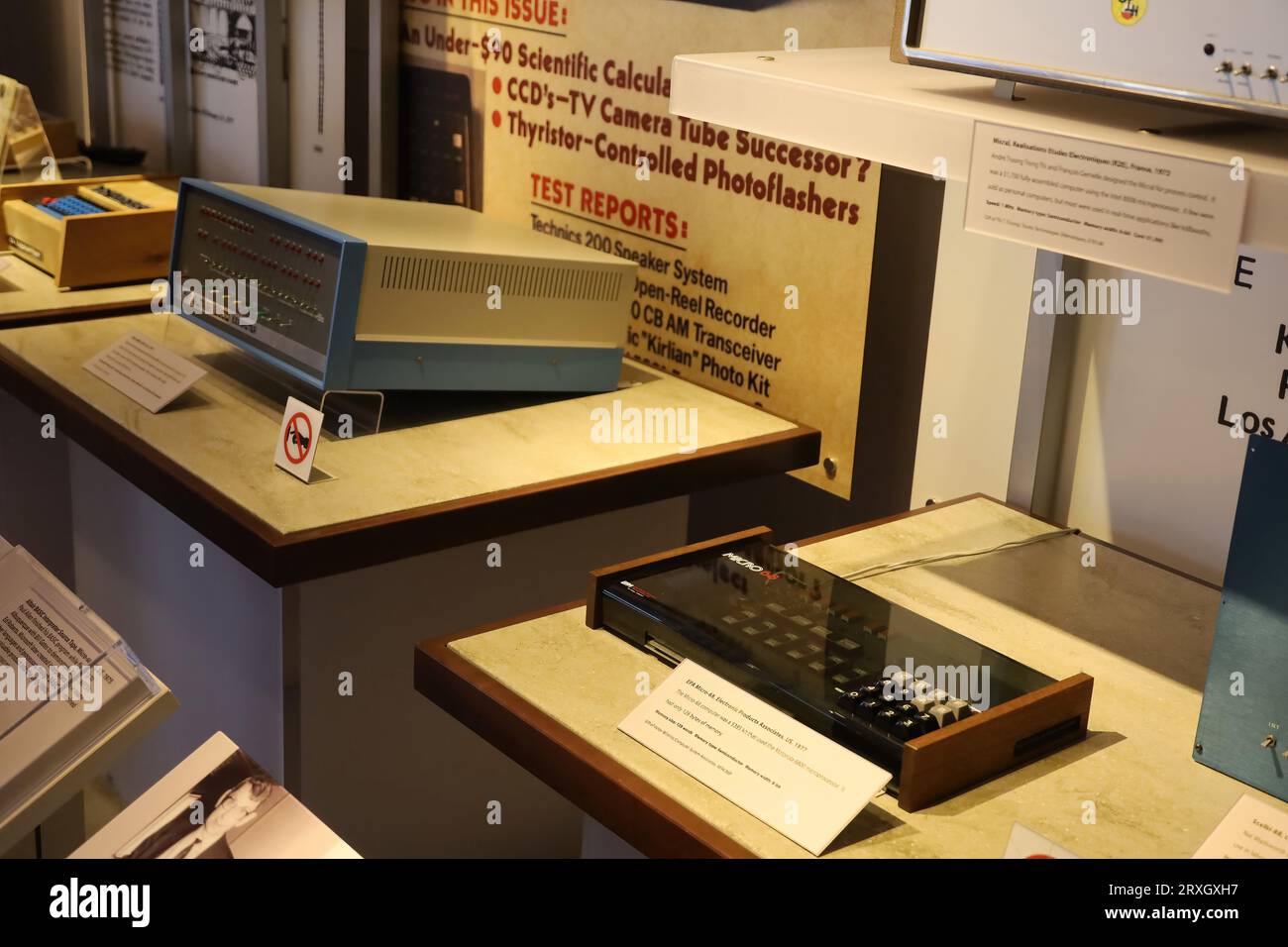 3-3-2022: Mountain VIew, California: Computer science museum Mountain ...