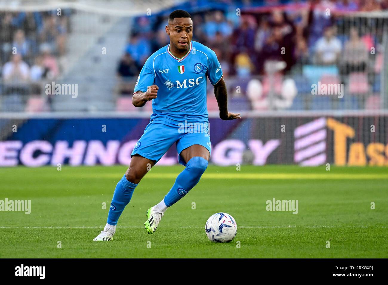 Natan Bernardo de Souza of SSC Napoli in action during the Serie A ...