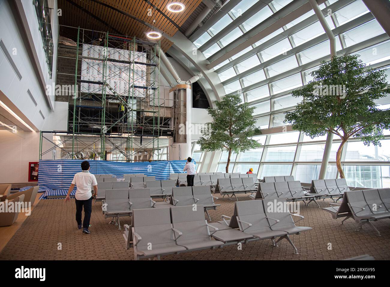 Samut Prakarn, Thailand. 25th Sep, 2023. General view of the new SAT-1 ...
