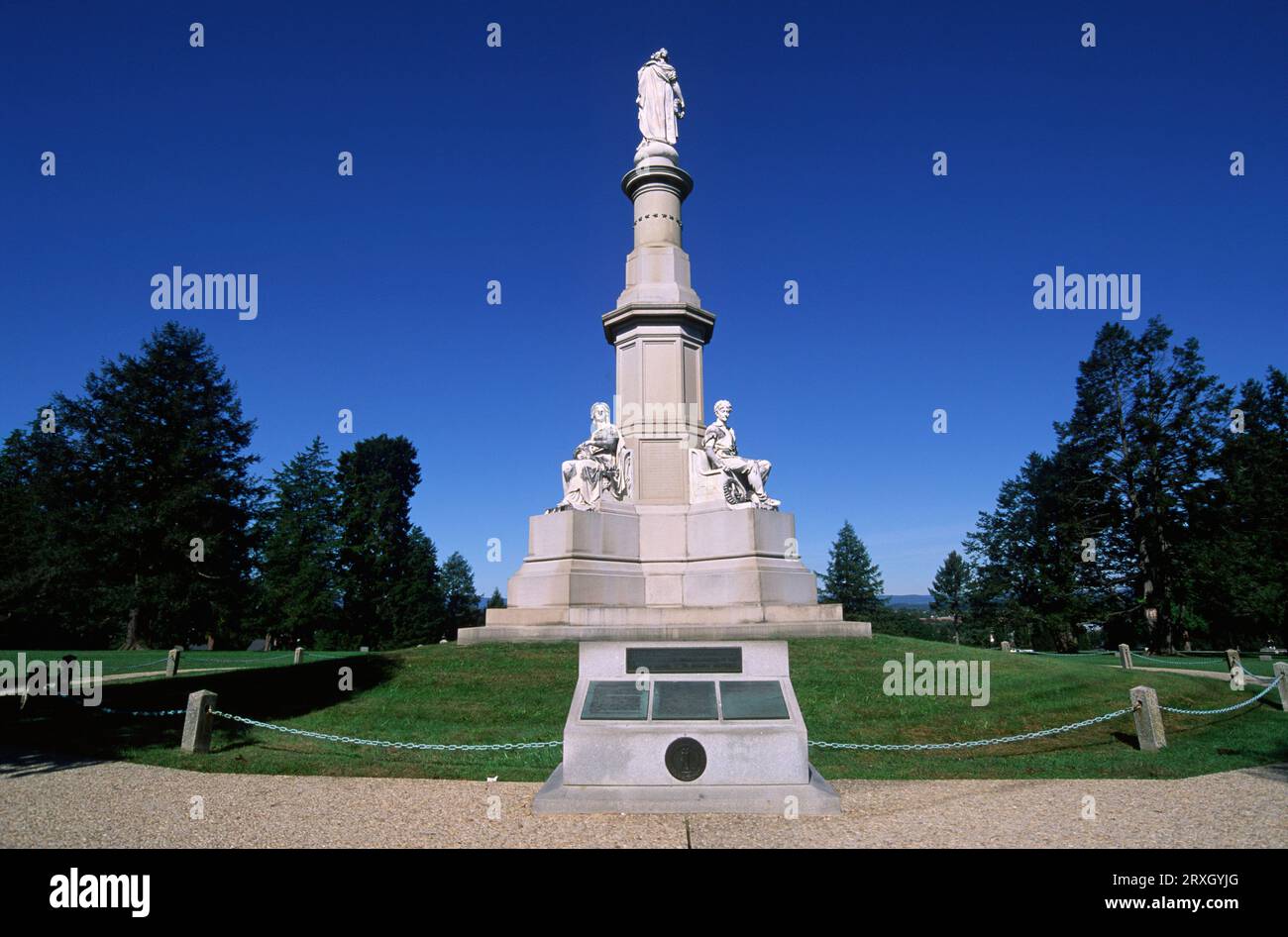 Gettysburg national cemetery hi-res stock photography and images - Alamy