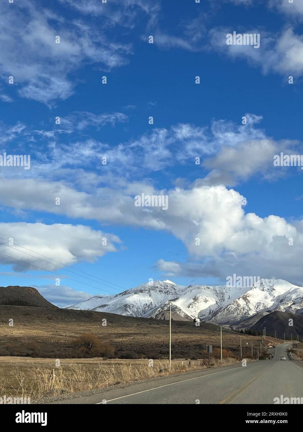Argentine National Route in Patagonia Stock Photo - Alamy